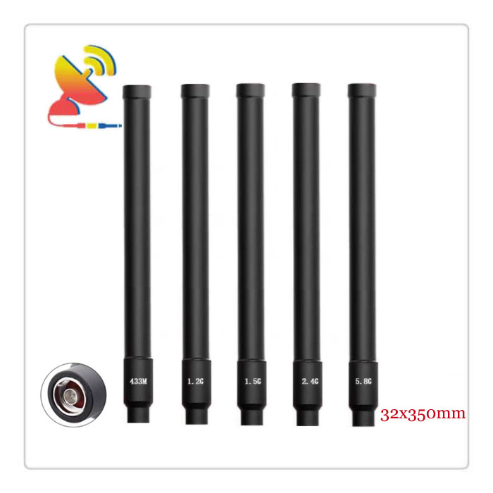 High-power 150W Manpack Jammer Antennas ɸ32x350 - C&T RF Antennas Inc